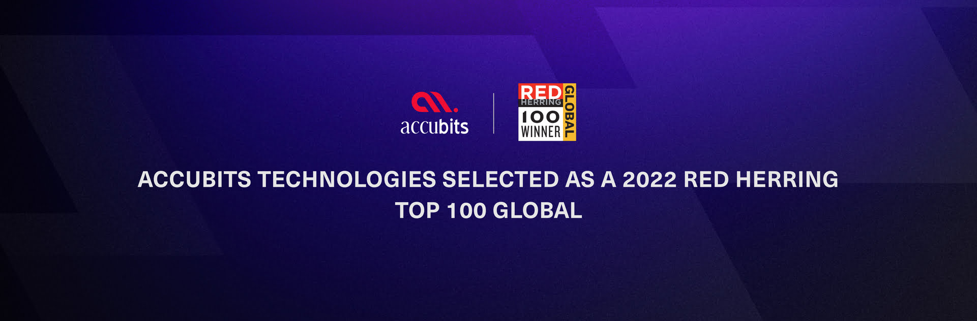 Accubits technologies Selected as a 2022 Red Herring Top 100 Global | Accubits